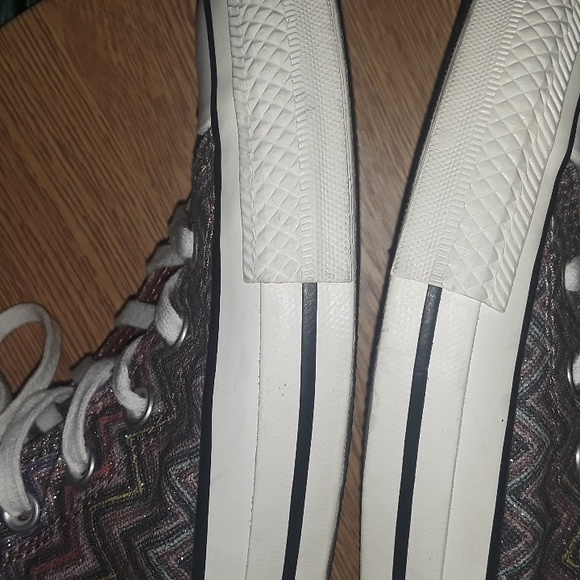 Converse | Shoes | Missoni X Converse Chevron High Tops Like New 75 ...